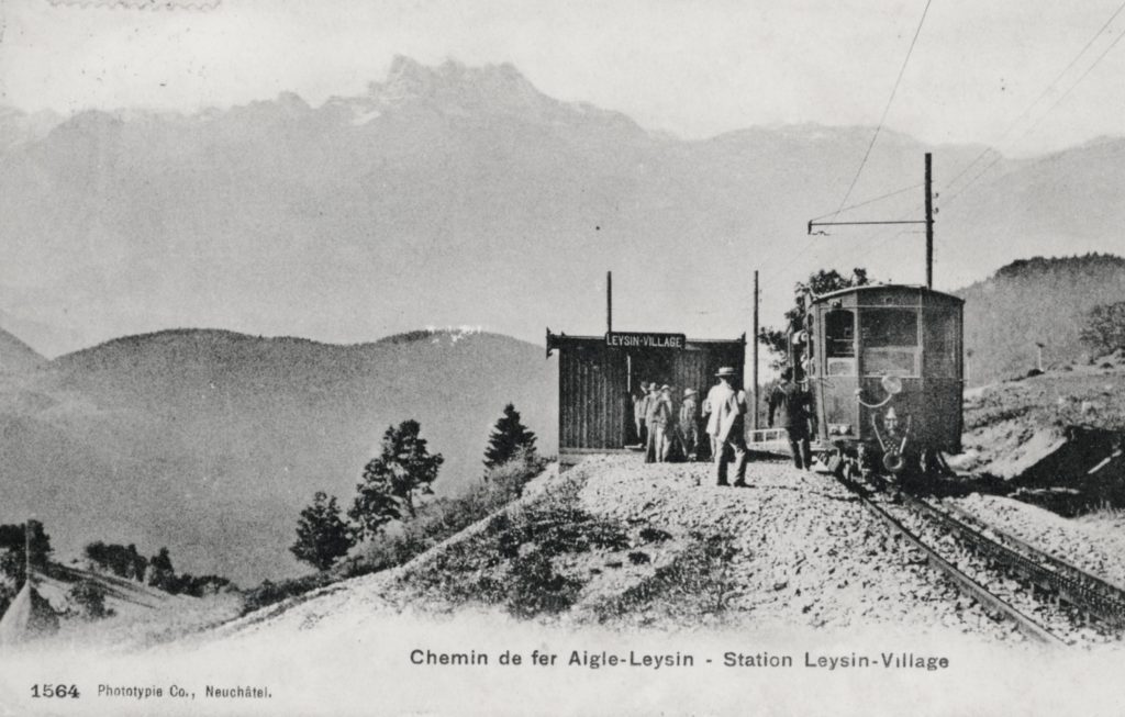 Les TPC célèbrent les 125 ans de la ligne de train Aigle-Leysin ...